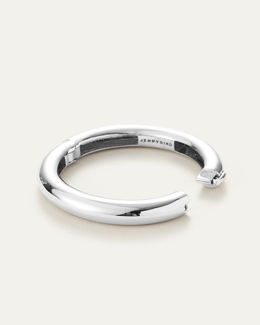 Gia Mega Bangle Silver | JENNY BIRD