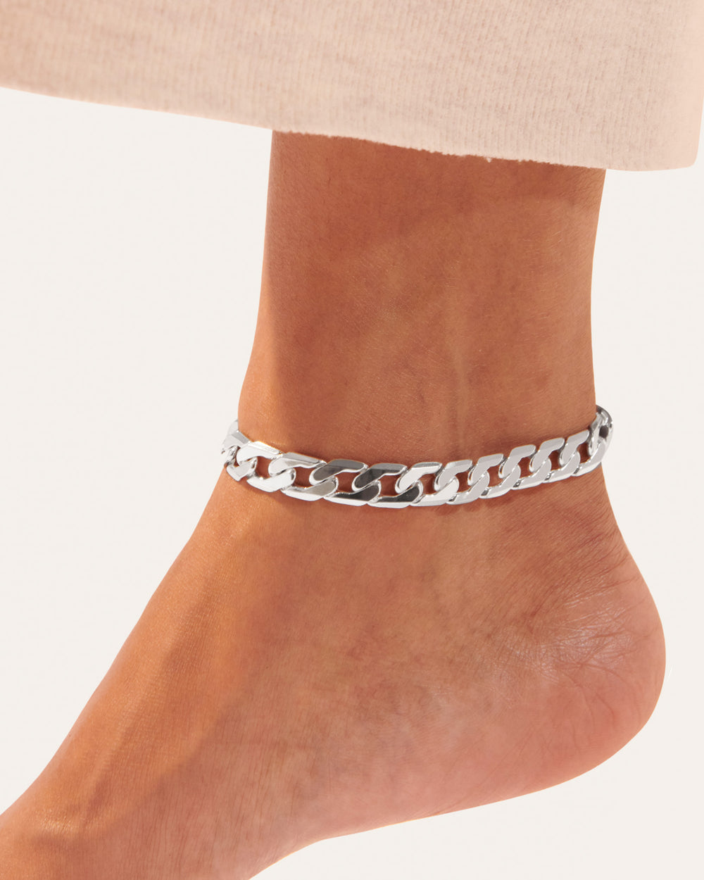 Henry Anklet Silver | JENNY BIRD