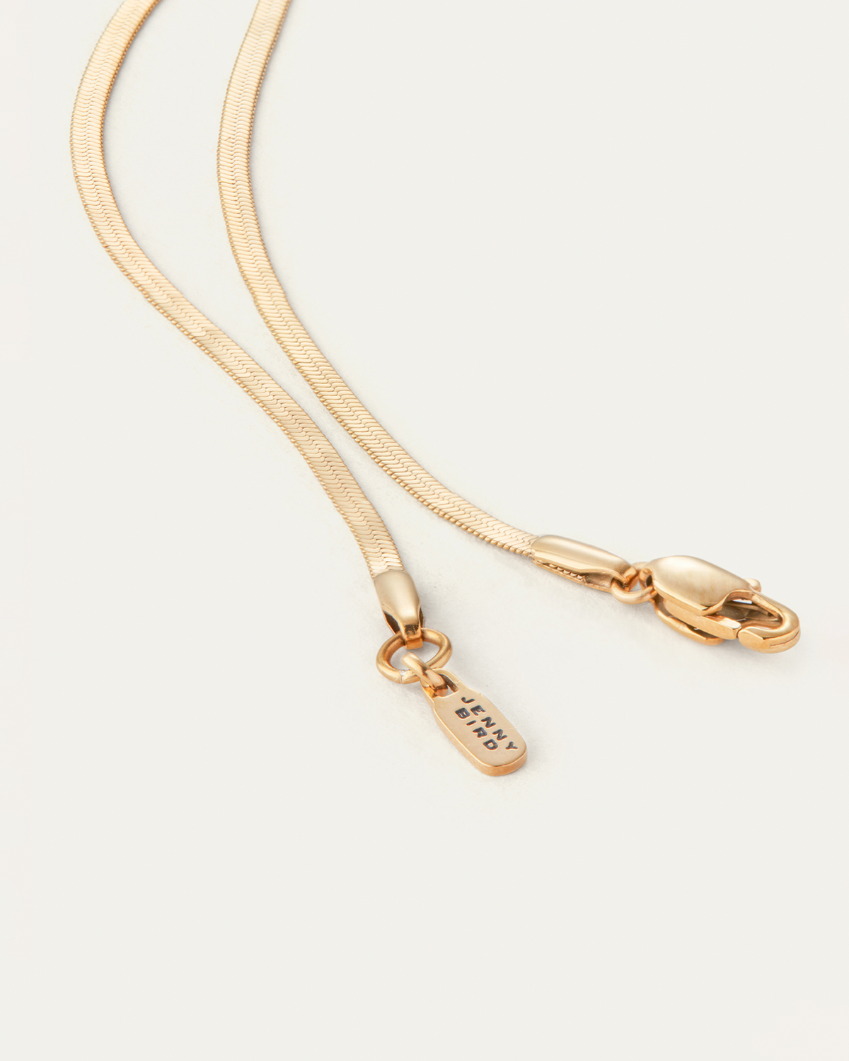Zeina Slim Chain - Gold | JENNY BIRD