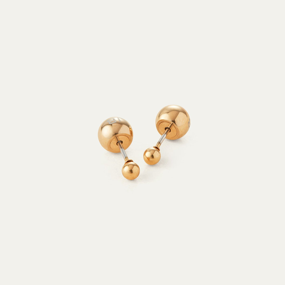 micro gold earrings