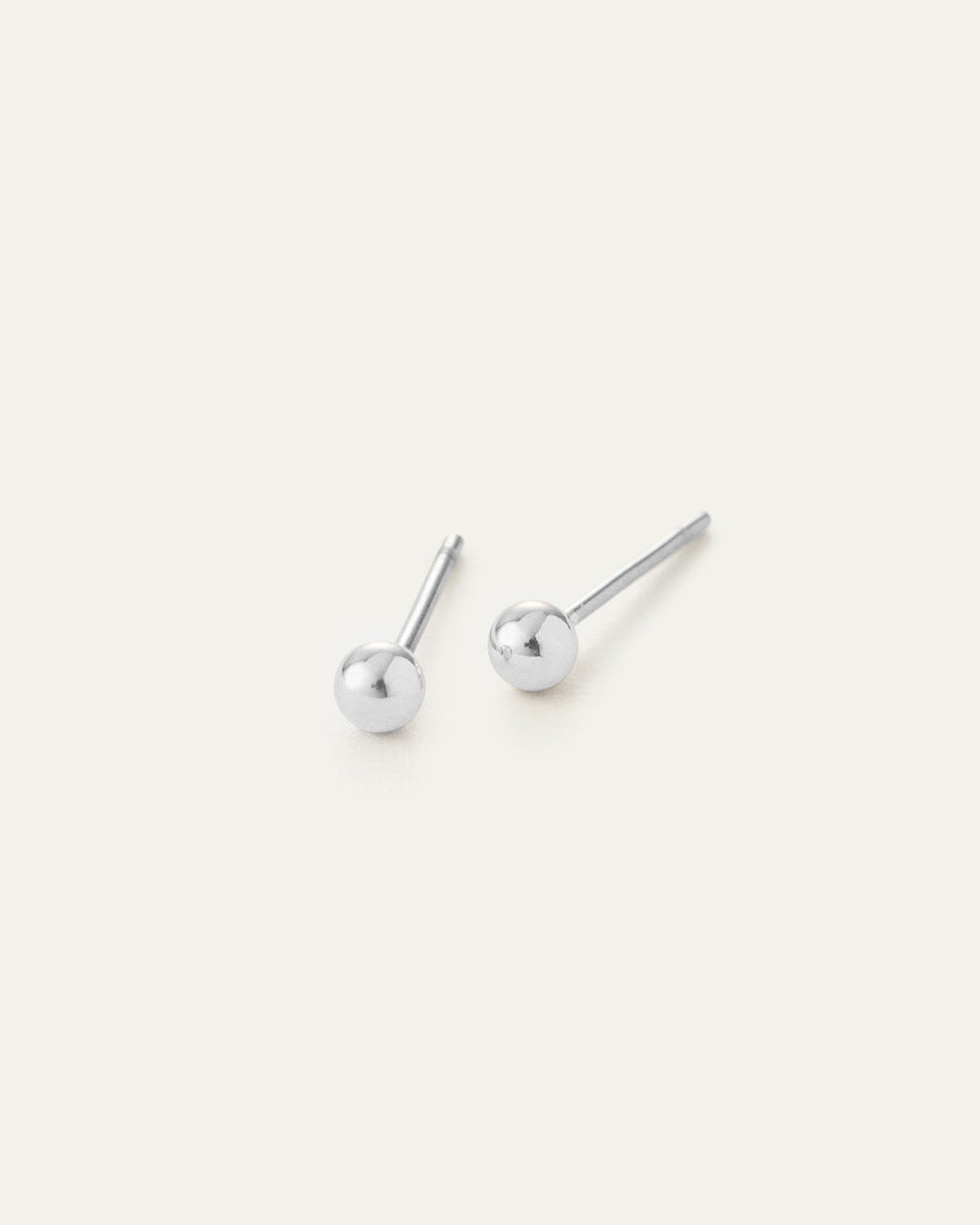 Micro Stud Earrings | Silver Tiny Stud Earrings | JENNY BIRD