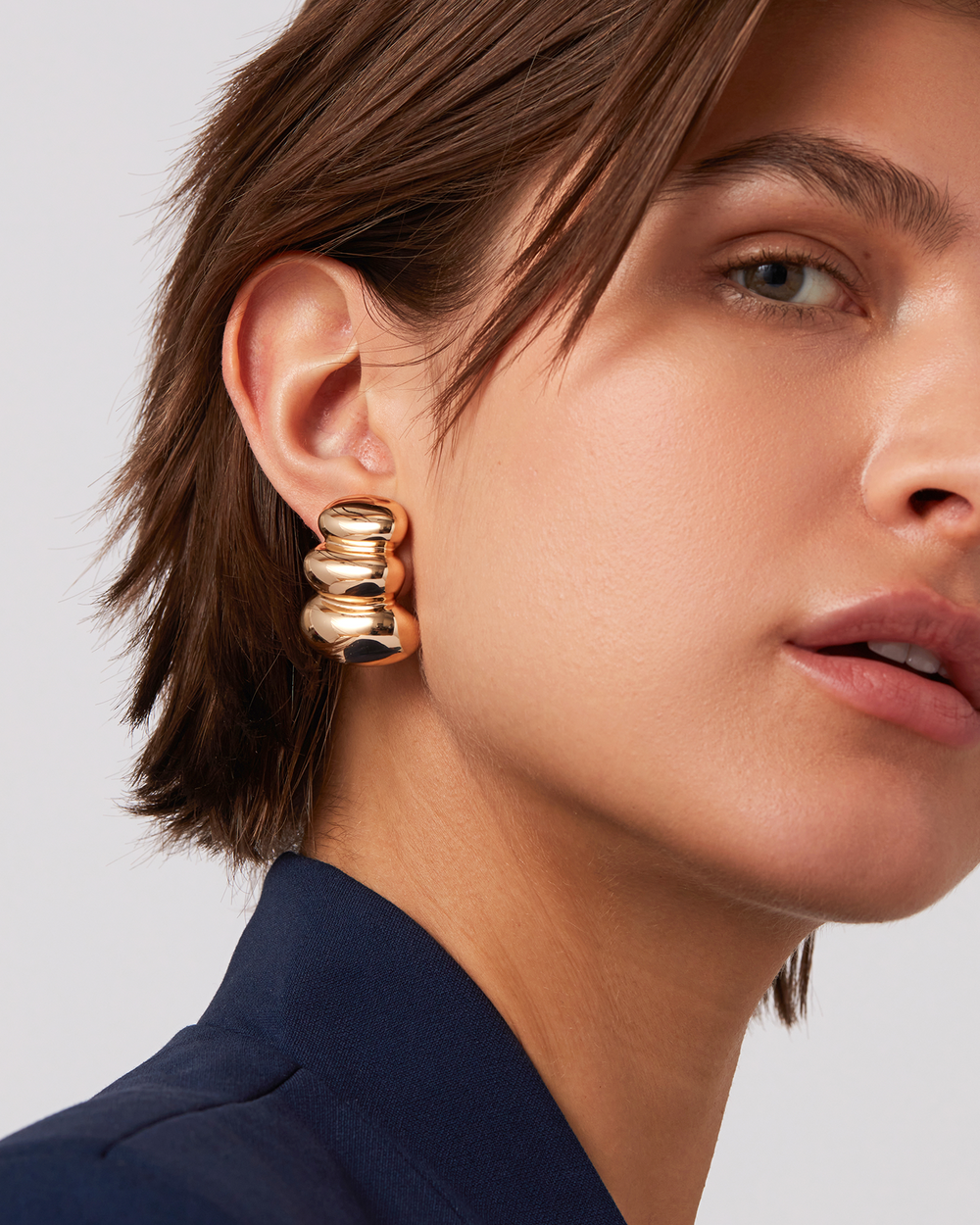Non-Stop Earrings | Gold Statement Earrings | JENNY BIRD
