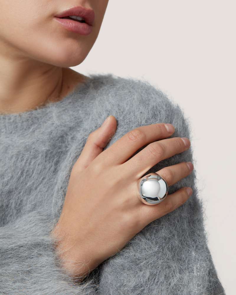 Supernova Ring Silver | JENNY BIRD