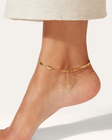Zeina Anklet - Gold | JENNY BIRD