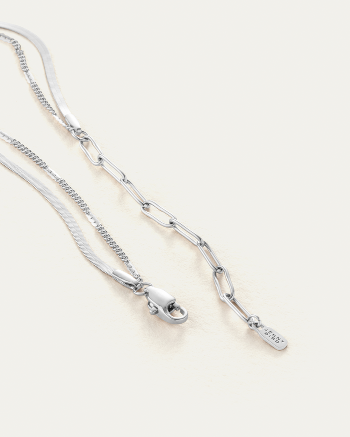 Surfside Anklet - Silver | JENNY BIRD