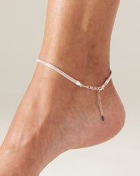 Maren Anklet Silver | JENNY BIRD