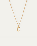 Monogram Necklace | Initial Letter Necklace | Necklace with C | JENNY BIRD