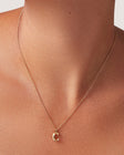 Monogram Necklace | Initial Letter Necklace | Necklace with C | JENNY BIRD