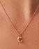 Monogram Necklace | Initial Letter Necklace | Necklace with C | JENNY BIRD