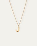 Monogram Necklace | Initial Letter Necklace | Necklace with J | JENNY BIRD