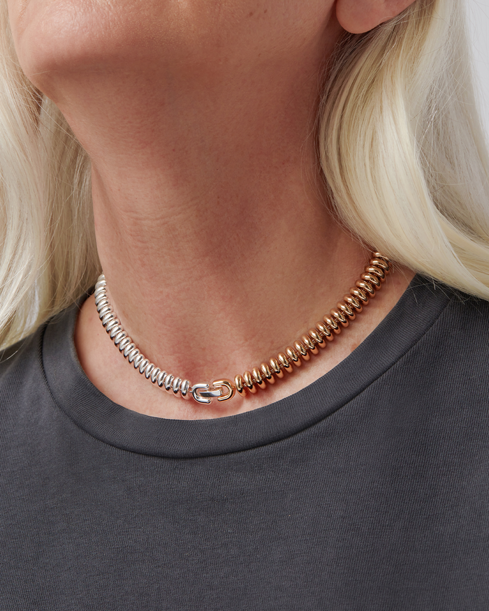 Sofia Choker Two-Tone | JENNY BIRD