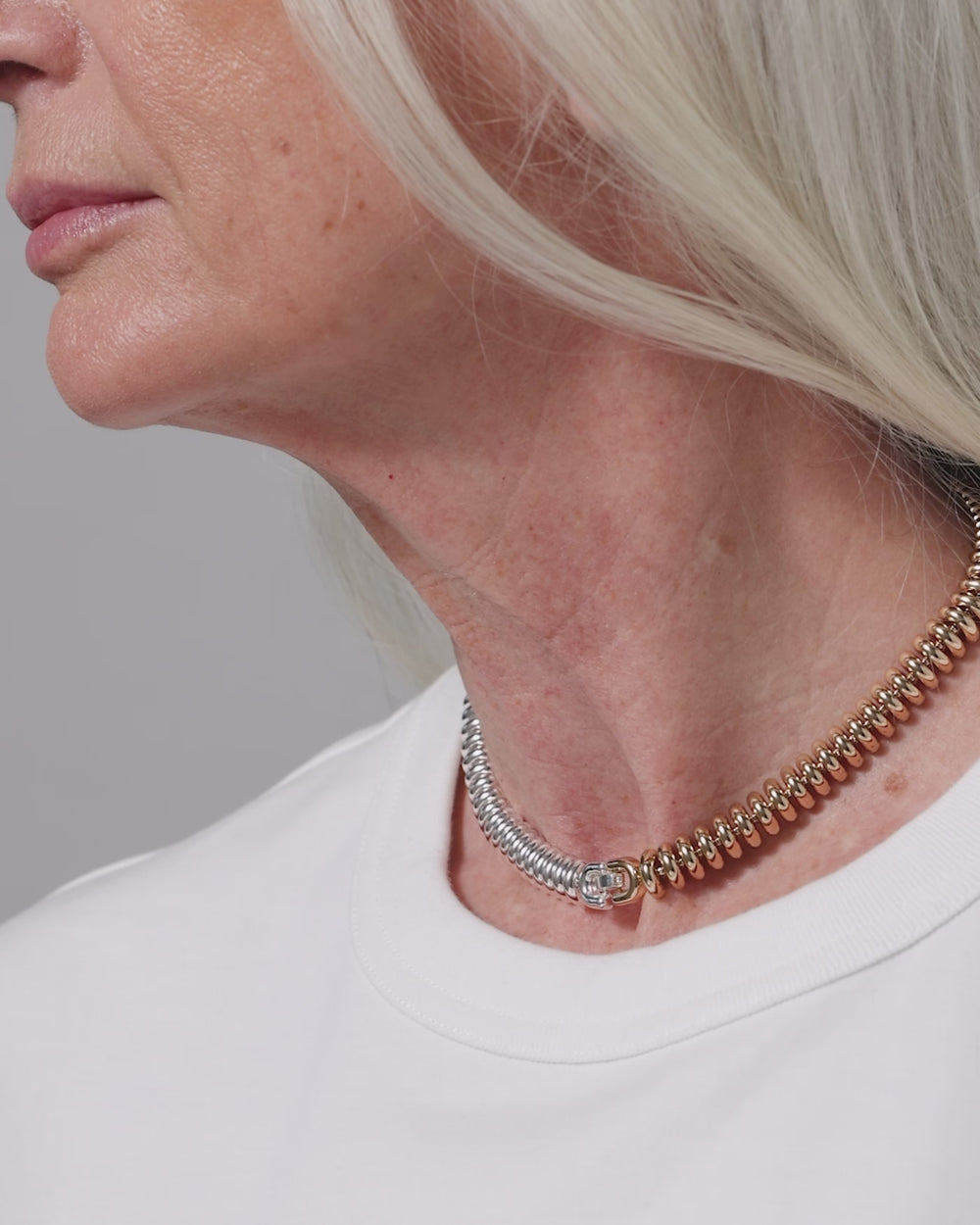 Sofia Choker Two-Tone | JENNY BIRD